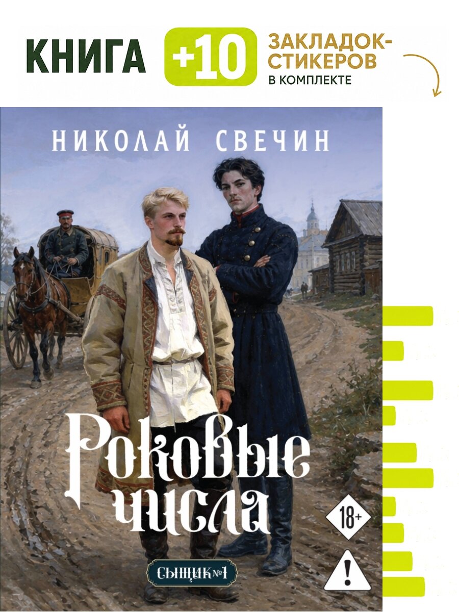 Роковые числа (Сыщик Российской империи, #3). Комплект: книга + 10 закладок-стикеров