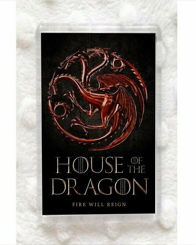 Магнит акриловый прямоугольный GOODbrelok принт "Дом Дракона, House of the Dragon" - 0009