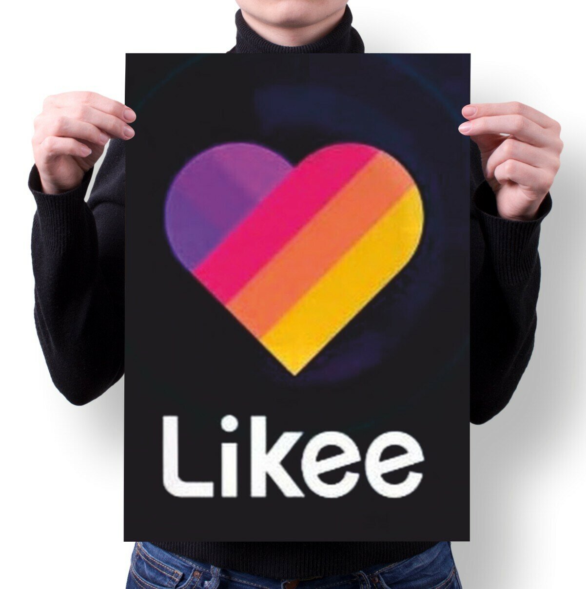 Плакат А3 Принт "Лайки, Likee" - 21