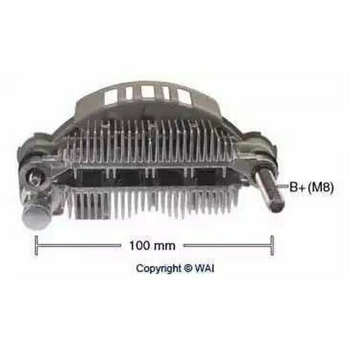 Диодный мост генератора Wai IMR10066 для Mitsubishi L 400, Pajero II