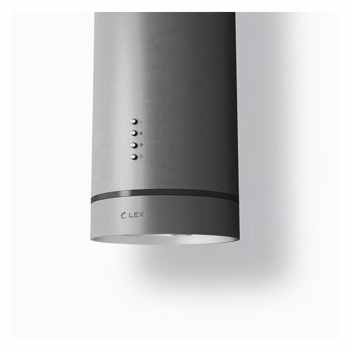 Вытяжка каминная LEX Tubo Isola 350 INOX, нержавеющая сталь, кнопочное управление [chat000023]