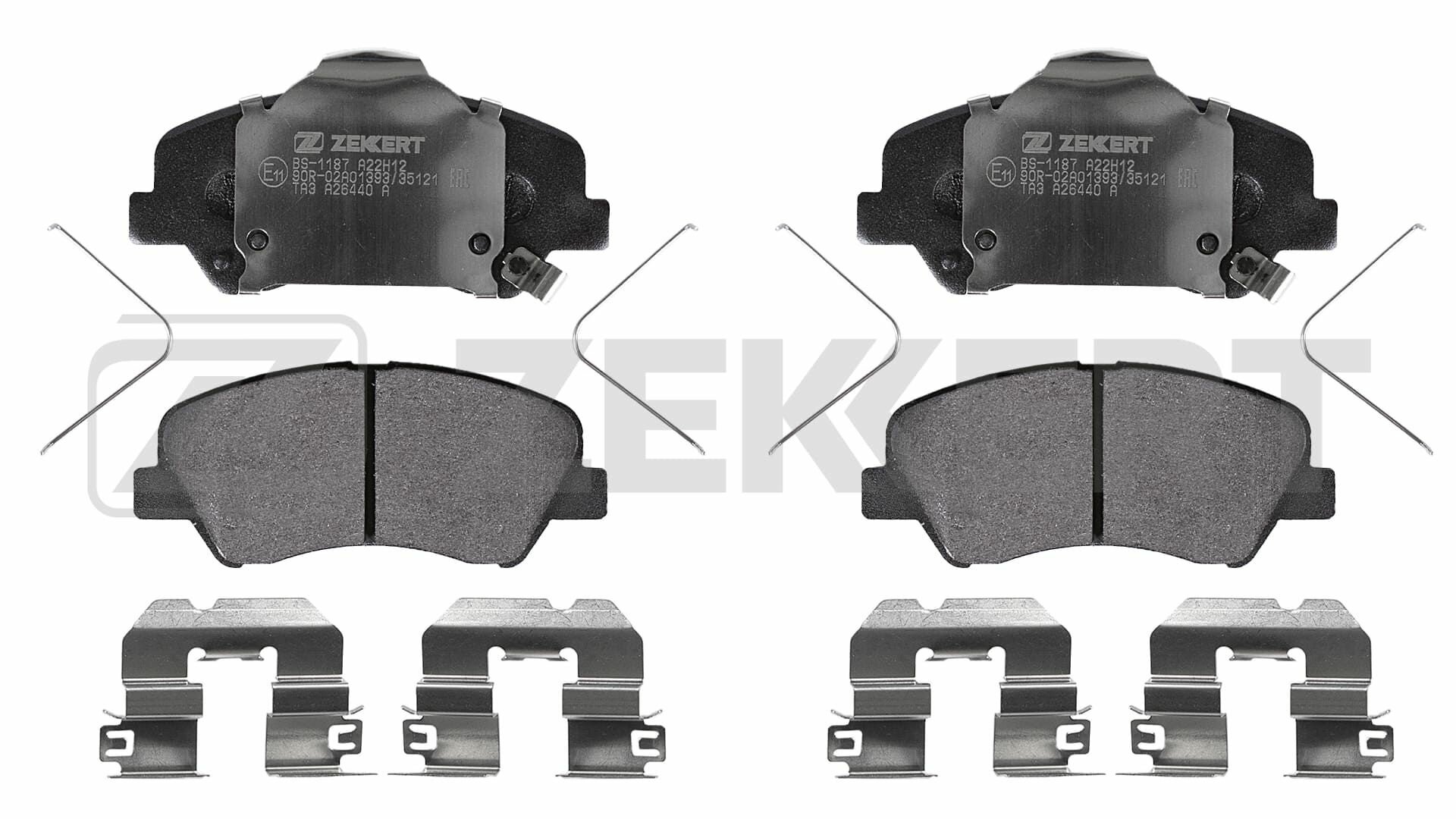 Колодки передние Hyundai Solaris 2 / Kia Rio 4 с 2017 года + смазка для суппортов 2 шт.