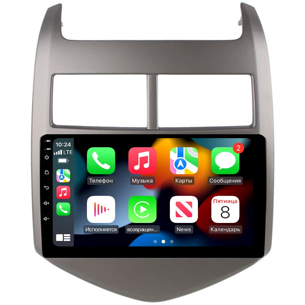 Магнитола CRS-300 Шевроле Авео T300 Chevrolet Aveo II 2011-2015 - Android 13 - CarPlay - IPS - DSP 36 полос - Кулер