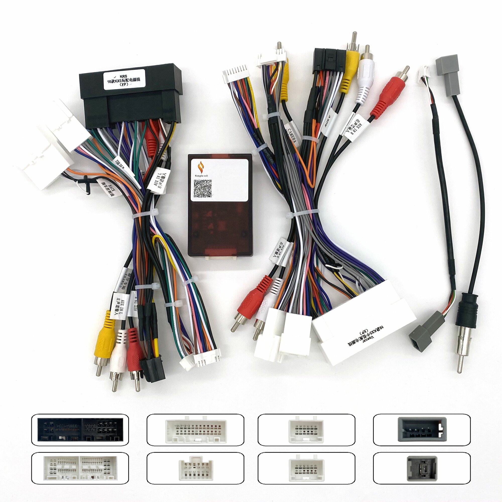 Canbus адаптер Проводка Hyundai Tucson 3 2015-2018