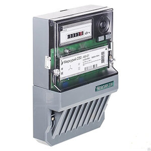 Счетчик электроэнергии трехфазных Меркурий 230AM-01 электромеханический, 1 тариф, шкафной