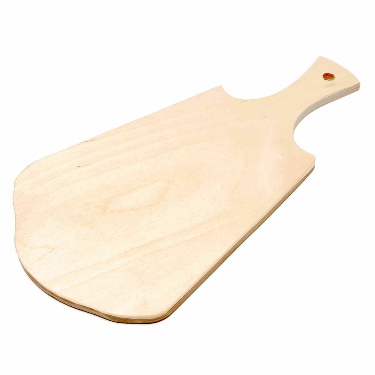 Доска для теста, Фигурная, Фанера, 33х17х1 см