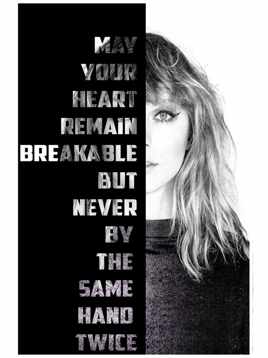 Постер "Taylor Swift. Цитата"