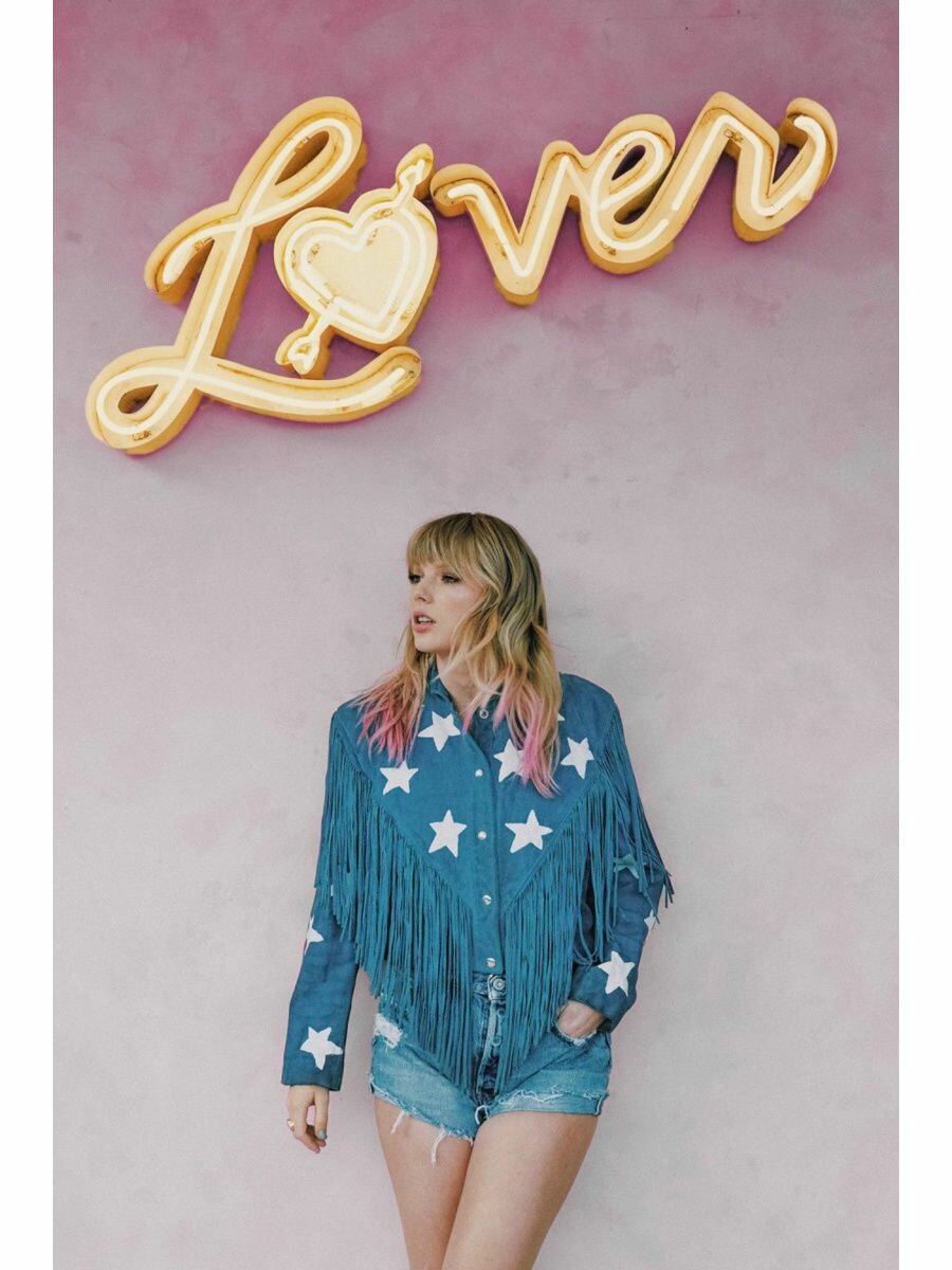 Постер "Taylor Swift - Lover (pink gold)"