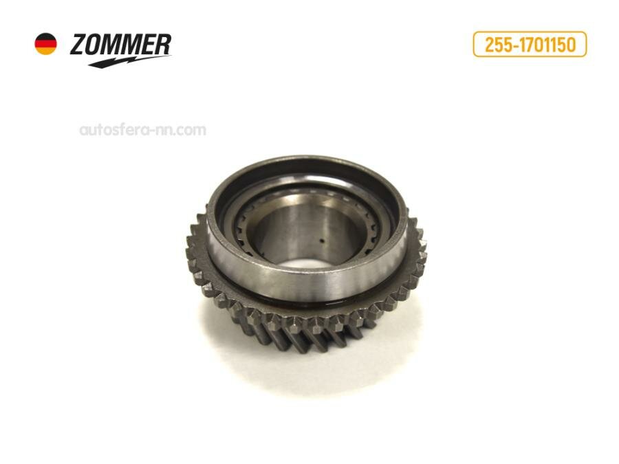 ZOMMER 255170115001 Шестерня КПП УАЗ (5-ступ) (5-пер) втор вала с синхр в сборе ZOMMER