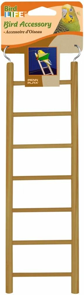 PENN-PLAX 7 ступеней лесенка для птиц дерево 8 см х 31 см