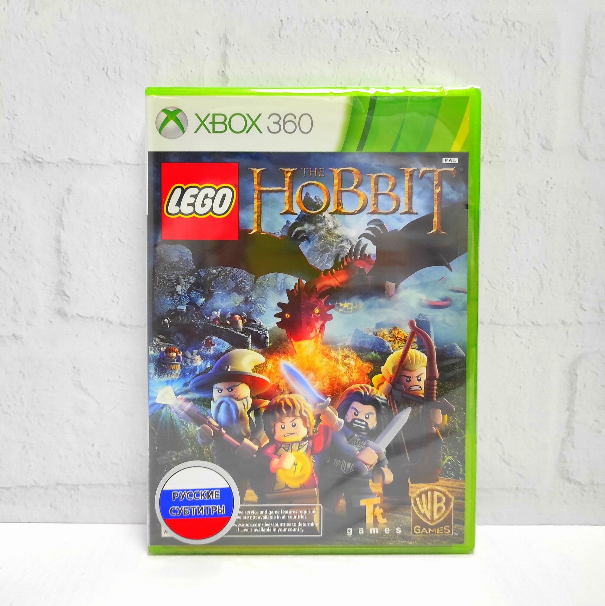 LEGO Hobbit Хоббит Русские субтитры Видеоигра на диске Xbox 360