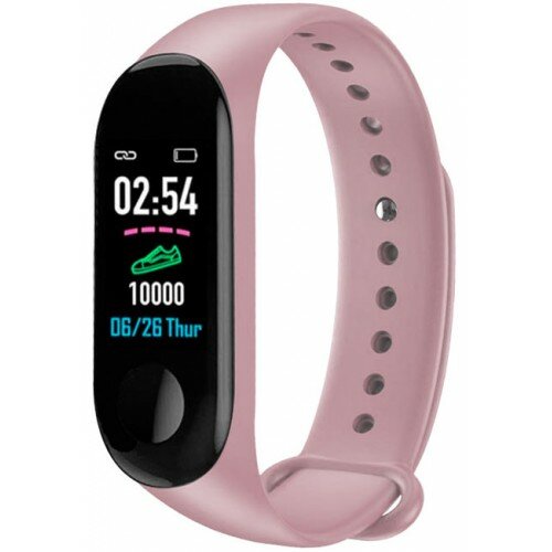 Умные часы BandRate Smart BRSM333PLBP с ЧСС, мониторингом сна, шагомером