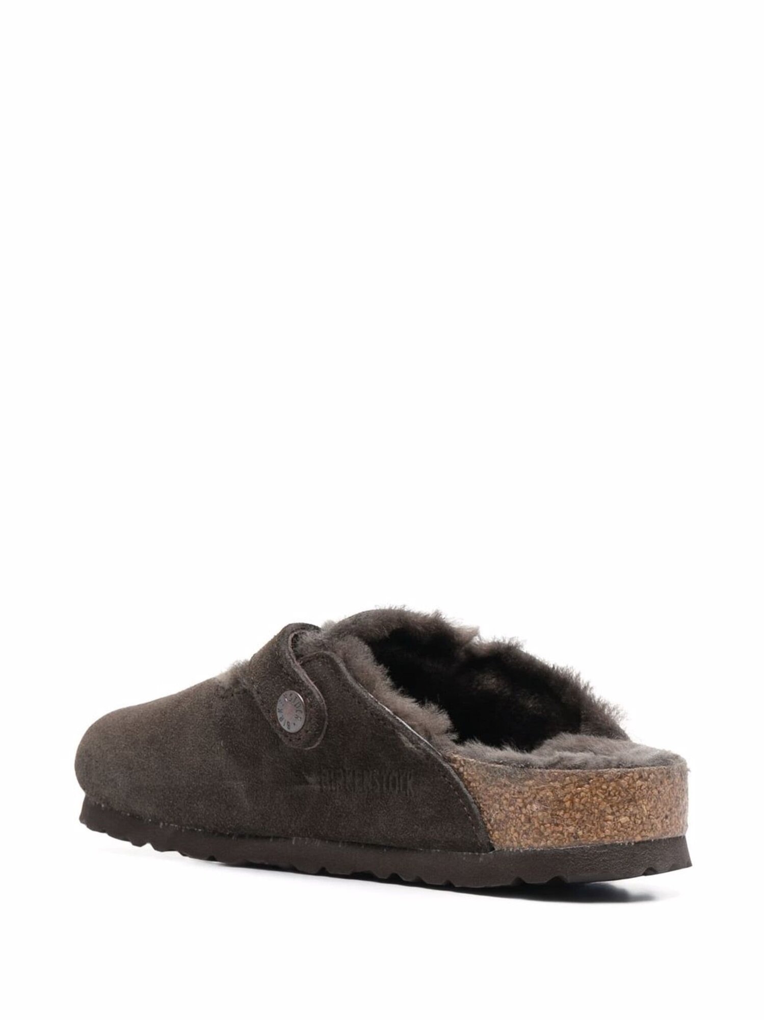 Мюли Birkenstock Boston Shearling, размер 37 EU, green — фото 1