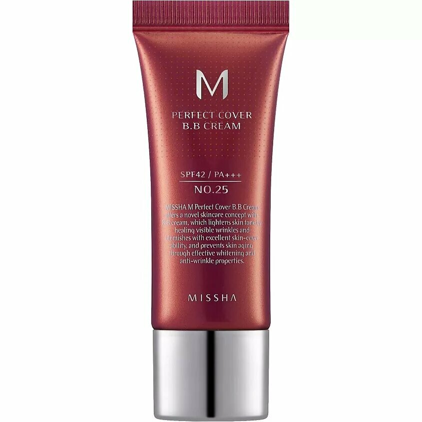 ББ-крем Missha M Perfect Cover B.B Cream №. 25 20 ml