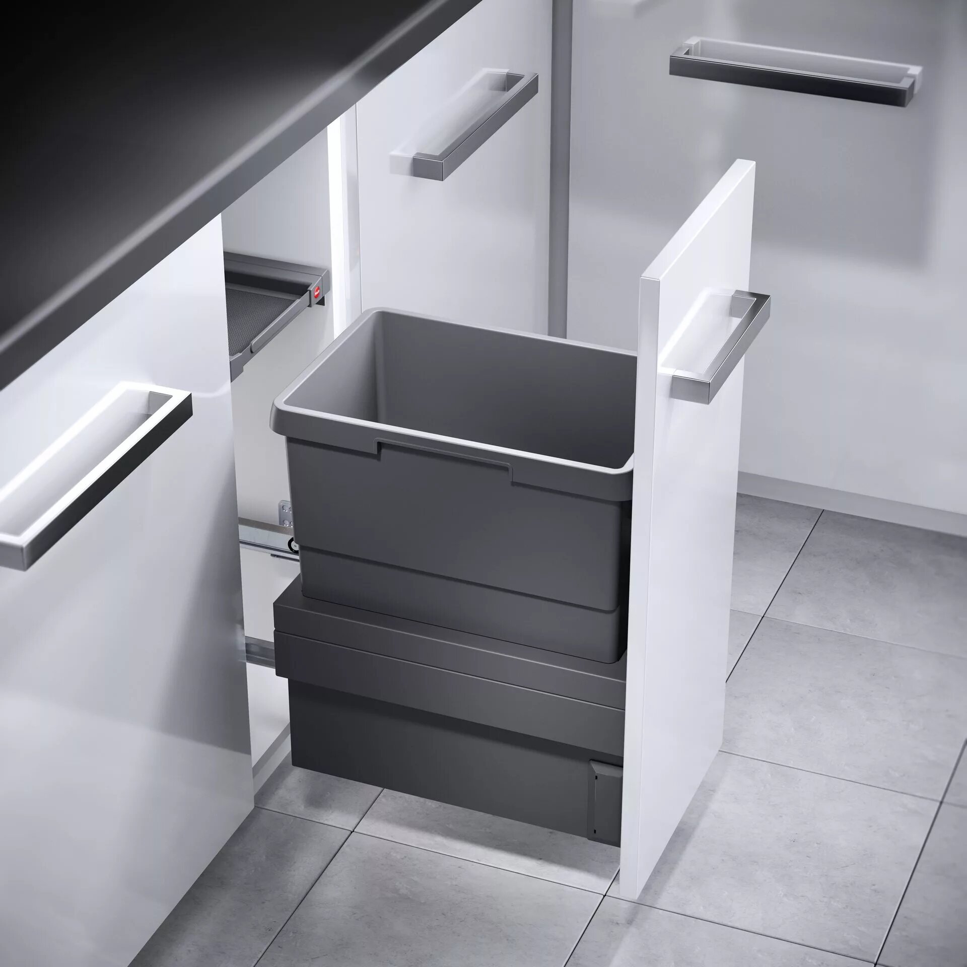 Система выдвижная Hailo AS Cargo Synchro 30 см, 1х30л 3608311