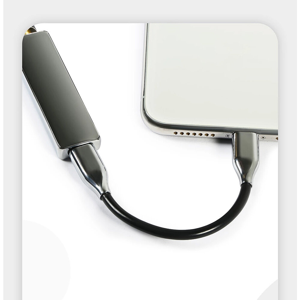 OEAudio DAC with USB-C OEOTG Саblе inctued black, встроенный ЦАП