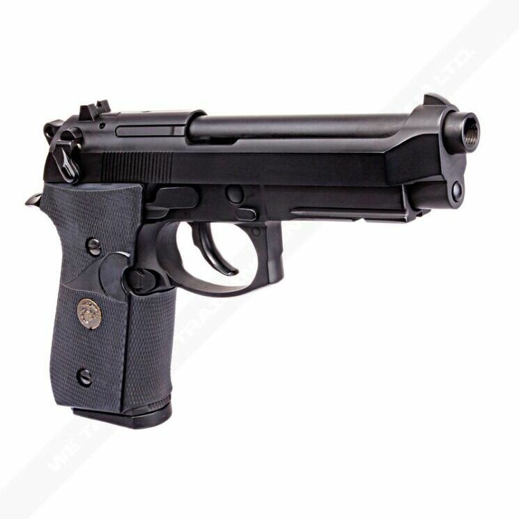 Пистолет пневм. WE BERETTA M92F, CO2, рельса, M008-CO2