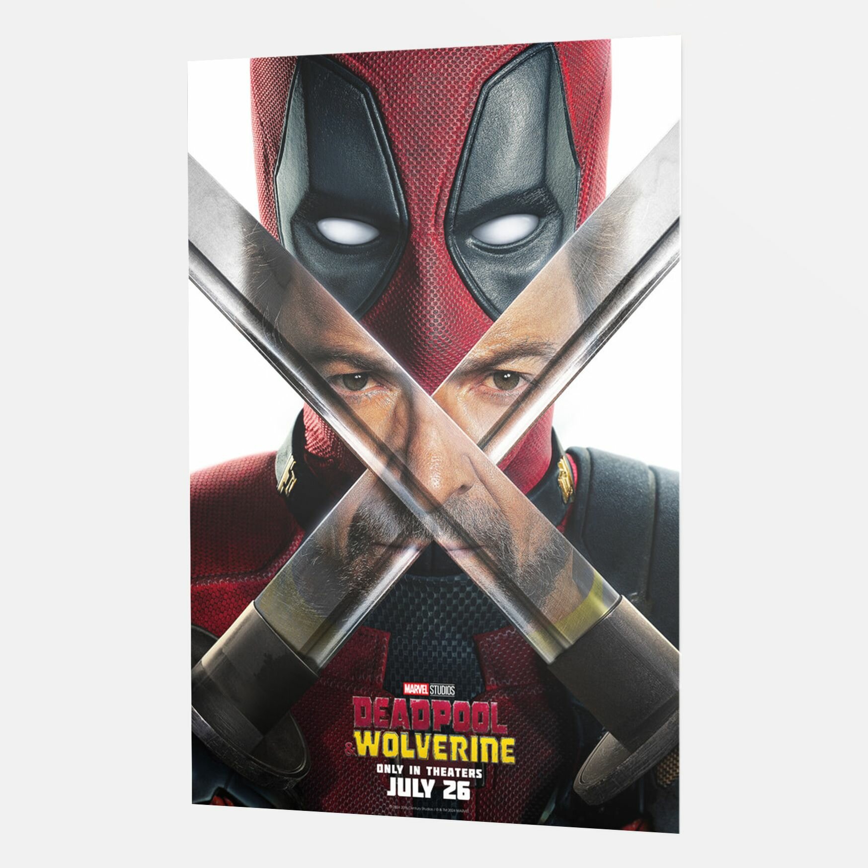 Постер (плакат) по фильму Дэдпул и Росомаха 40x60 см. от Poster4me