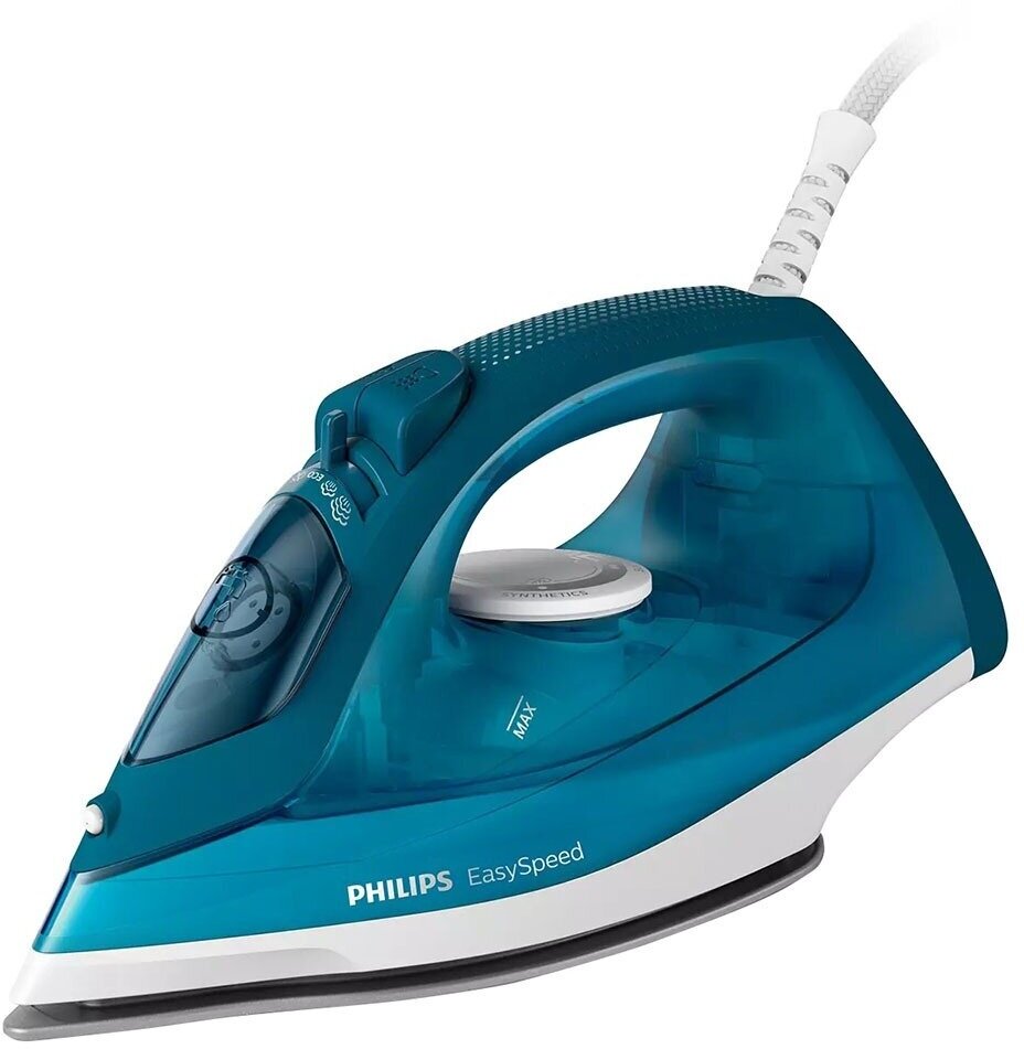 Утюг Philips GC-1756/26, противокапельный, керамическая подошва, синий