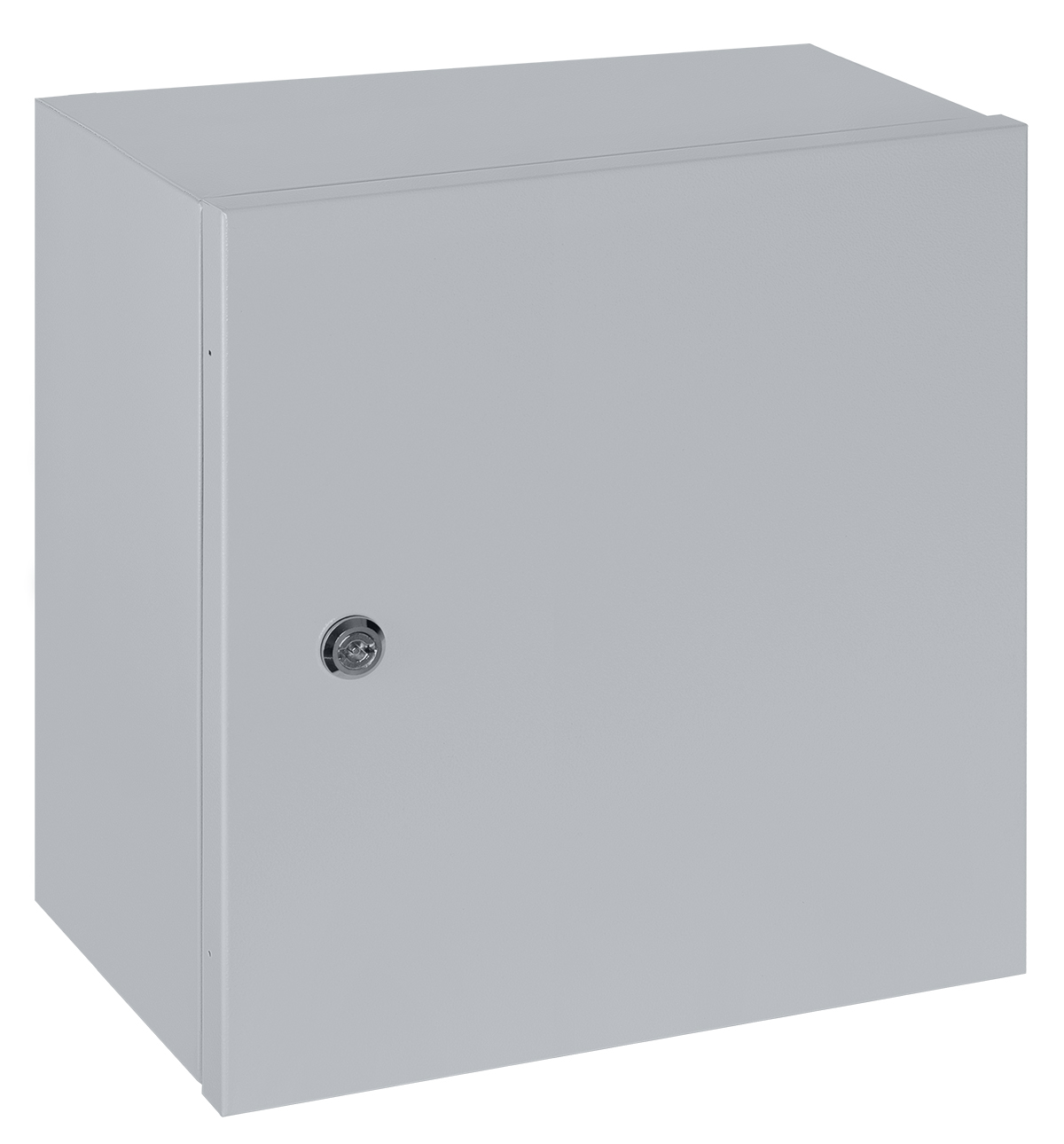 Щит распределительный TDM Electric / ТДМ Электрик Народный эконом ЩМП-4.4.2-0 с монтажной платой, стальной серый, IP54, размером 400х400х250мм, SQ0905-3408 / электрика