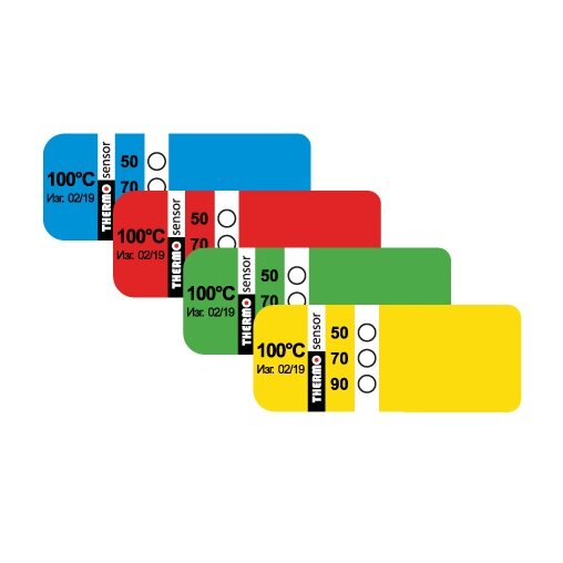 Комплект термоактивируемых газовыделяющих наклеек «ТермоСенсор-100» (10 штук)