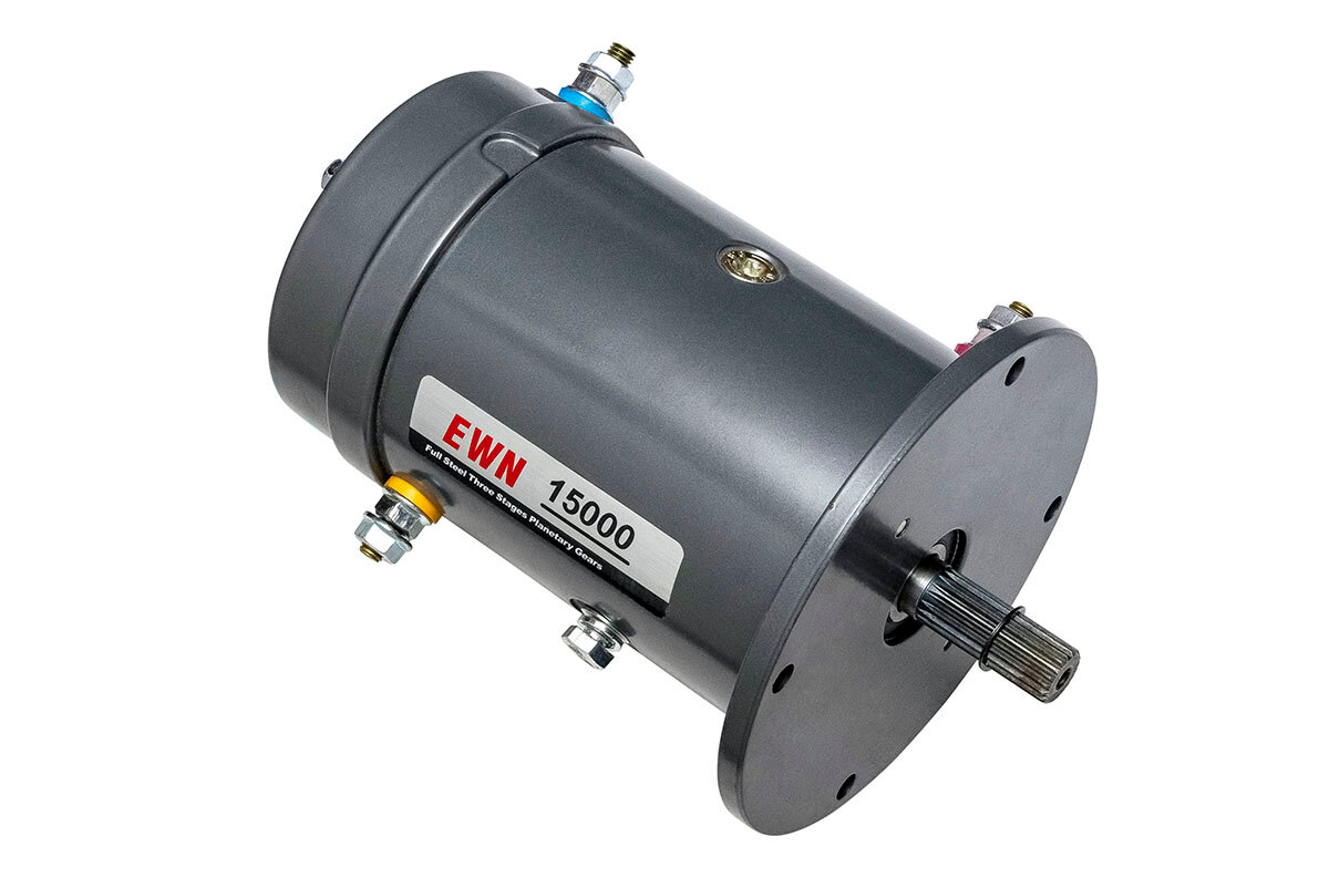 Мотор для лебедки Runva EWN15000, выходная мощность: 2,5 кВт / 3,4 л. с.
