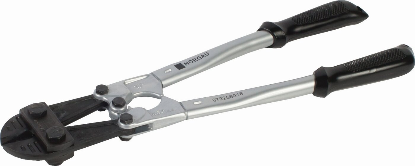 Болторез 450 мм, NORGAU Industrial 18 с режущими головками из Cr-Mo стали и эргономичными рукоятками