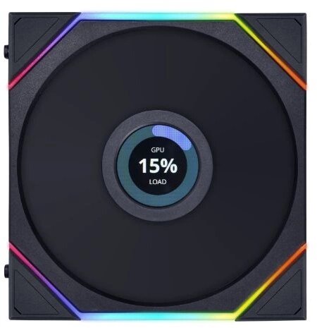 Вентилятор для корпуса 120mm Lian LI Uni Fan TL 120 LCD Reverse ARGB (G99.12RTLLCD1B.00)