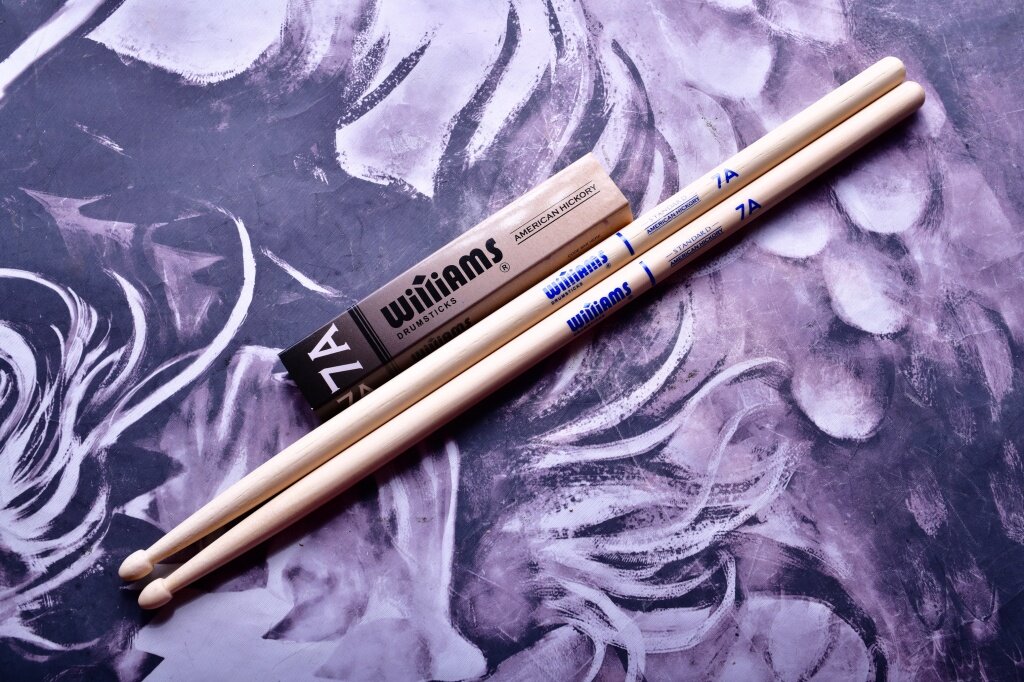 DS-WST-7A Standard Series 7A Барабанные палочки, орех гикори, Williams