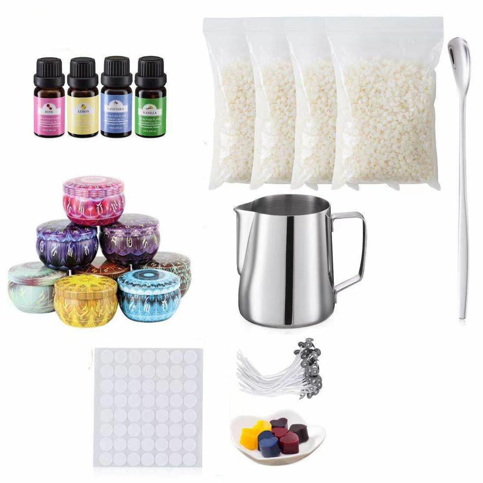 Набор материалов для ароматических свечей DIY