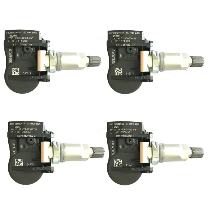 Комплект из 4 датчиков давления в шинах TPMS 5430T4 9673198580 5430. T4