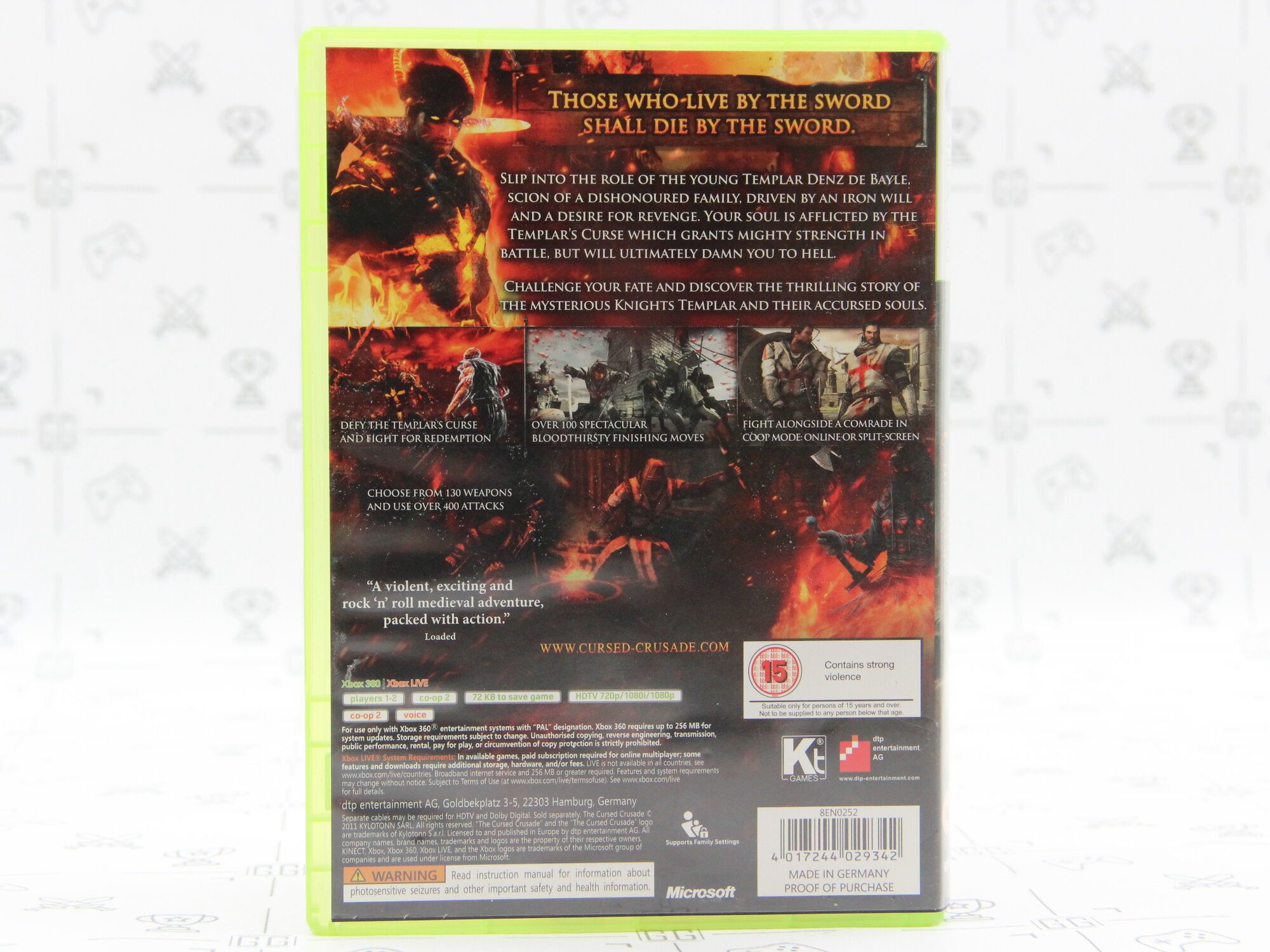 The Cursed Crusade (Xbox 360) — фото 1