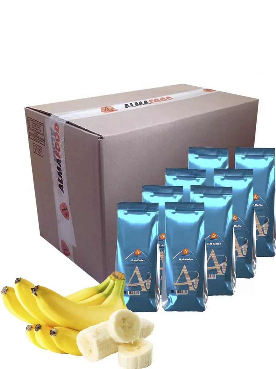 Напиток растворимый Raf-Dolce Banana (Банан) 8 кг для вендинга