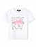 Футболка DKNY, размер 14 лет, белый