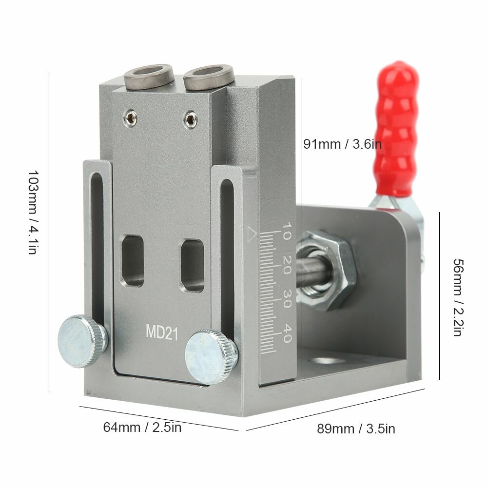 Косой локатор отверстий для мебели, перфоратор для деревообработки, инструмент сделай сам , быстрый зажим 9 мм