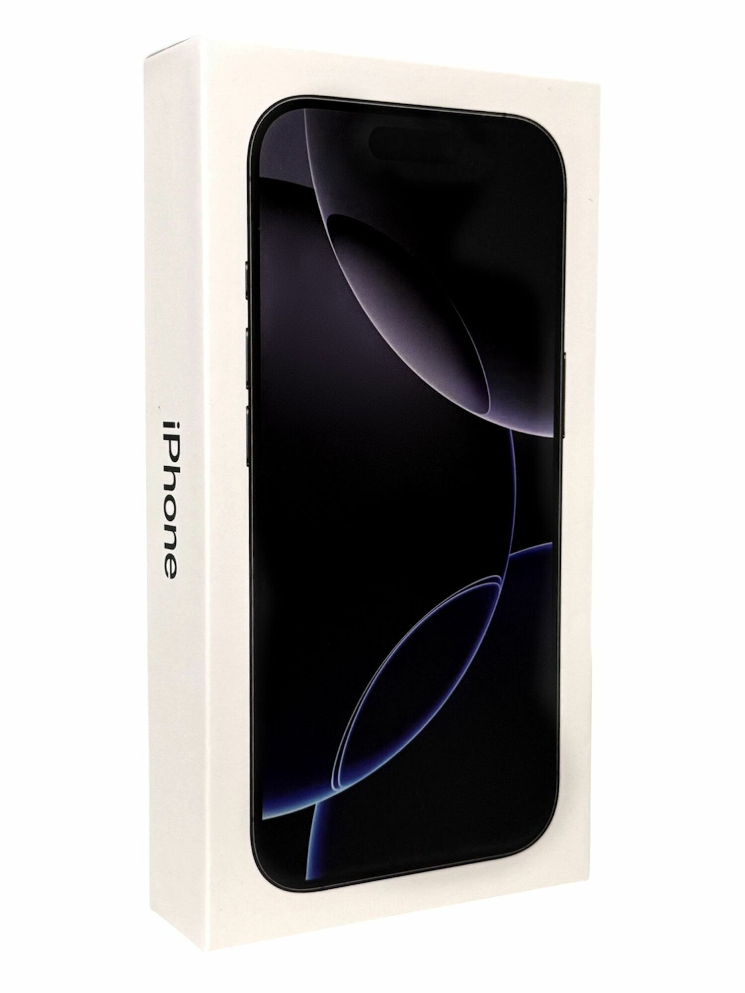 Коробка для iPhone 16 Pro Black Titanium (Черный), Муляж, Сувенирная продукция