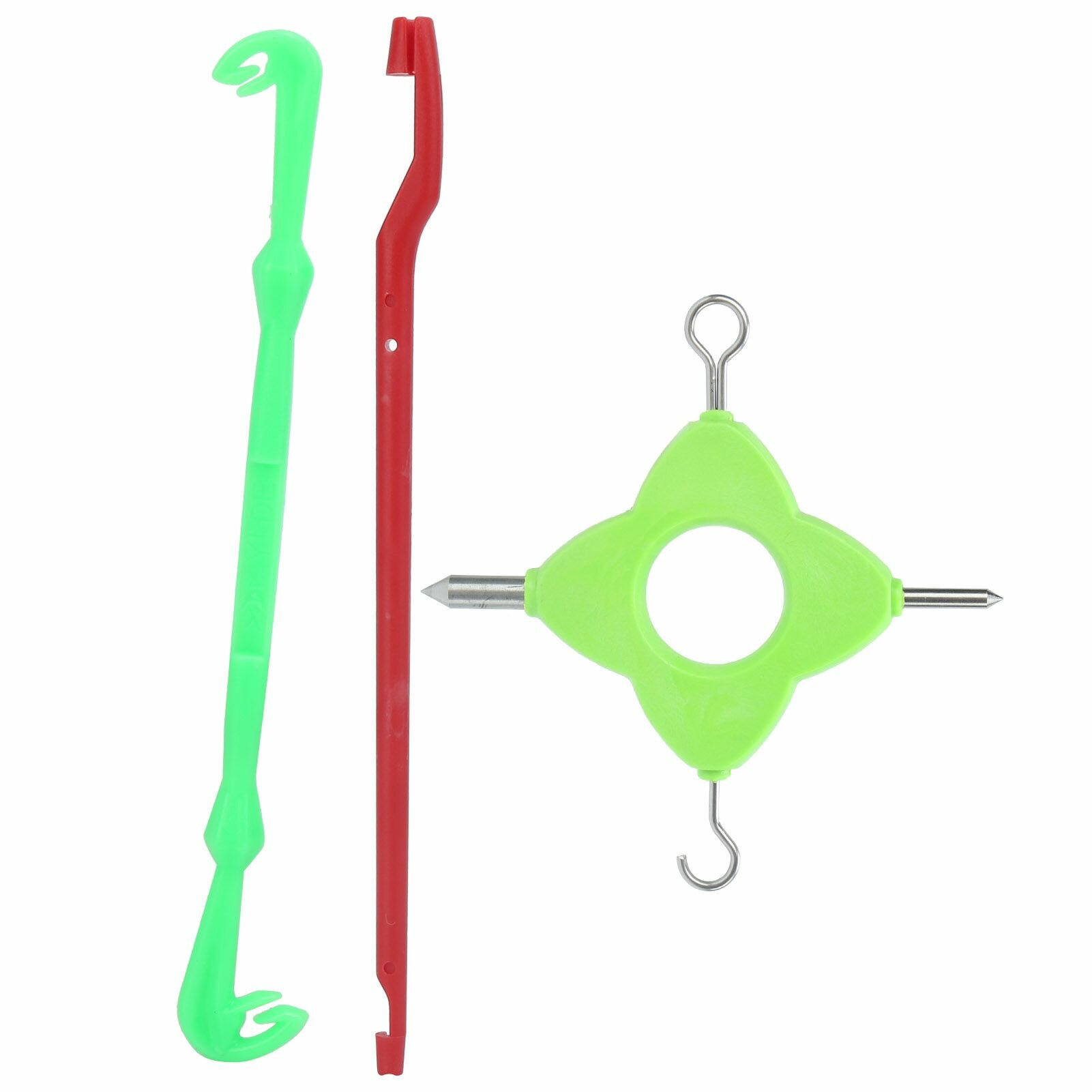 Рыболовная наживка, игла, крючок, съемник узлов, набор инструментов для завязывания узлов, набор инструментов для рыболовных наживок
