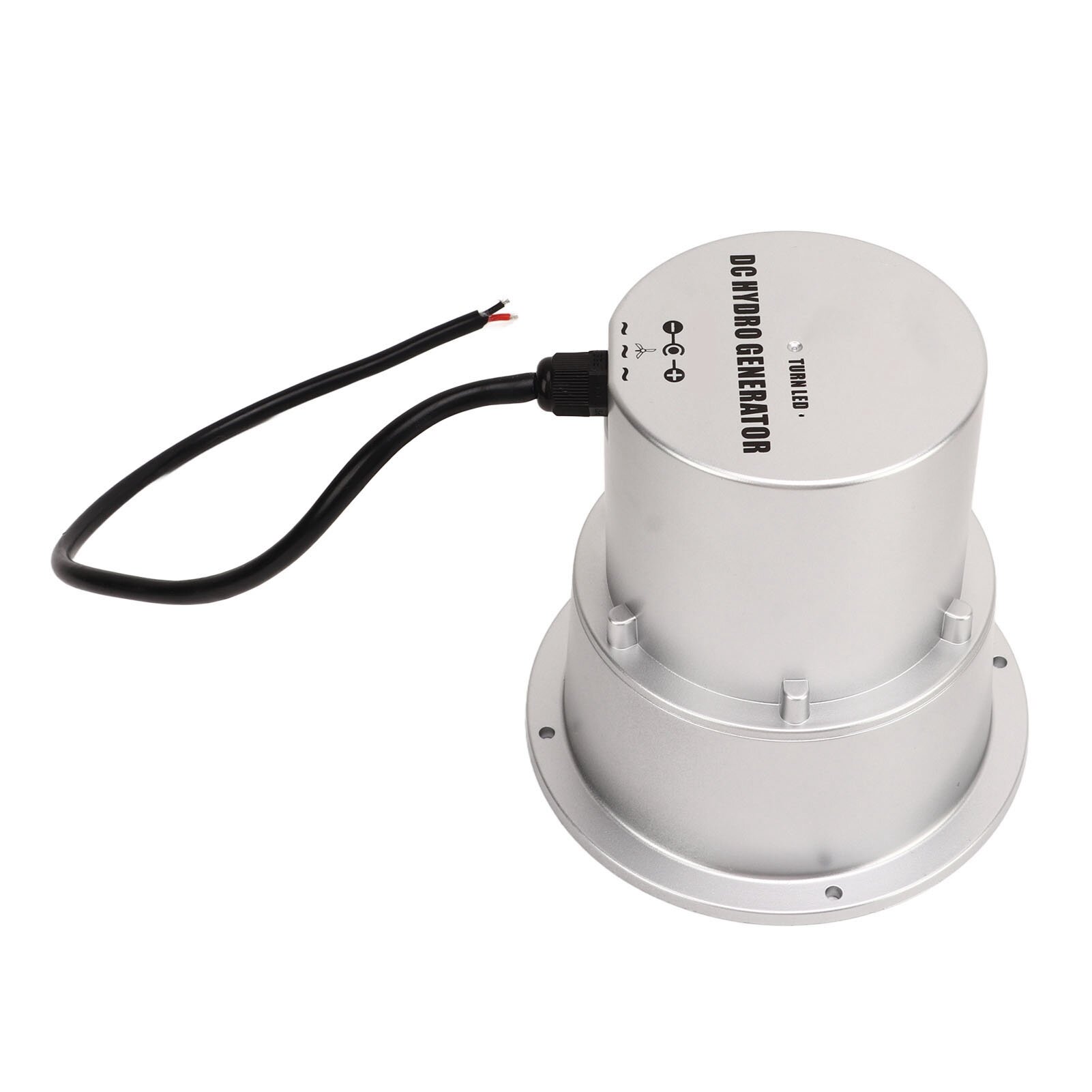 Гидрогенератор с водной турбиной постоянного магнита бесщеточный мотор Малый водяной генератор SJ18B Материал ABS DC ток нагрузки 2A