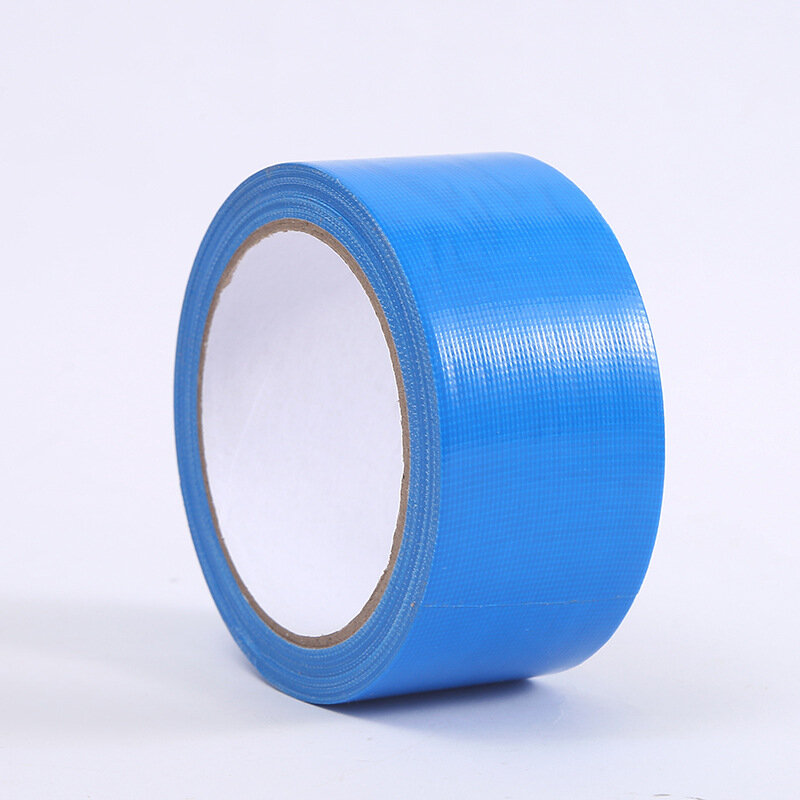 Тканевая лента, для ремонта бамбуковых ковриков, 35мм*50м, 84 рулона, синяя