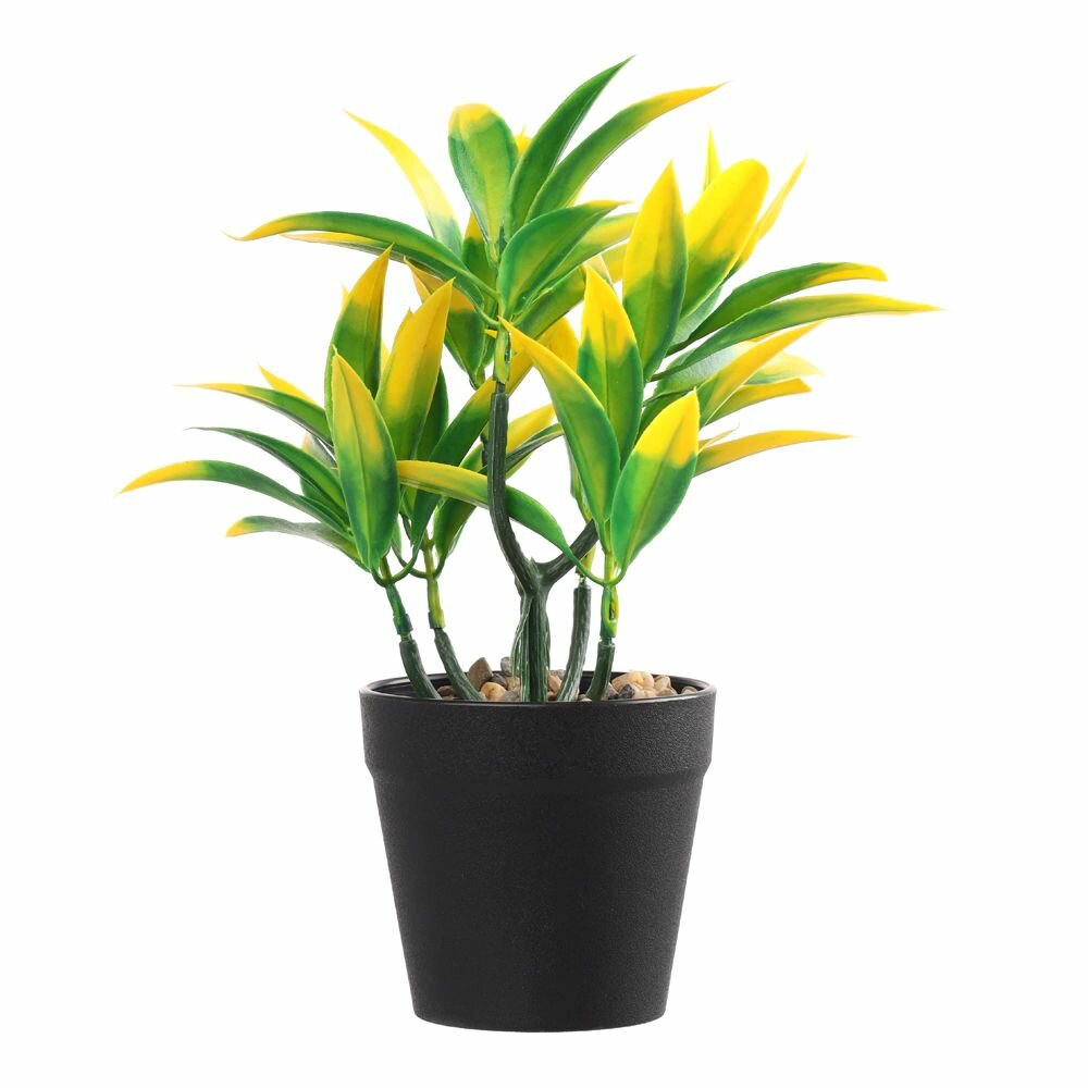 Искусственное растение Драцена душистая в горшке высота 20 см