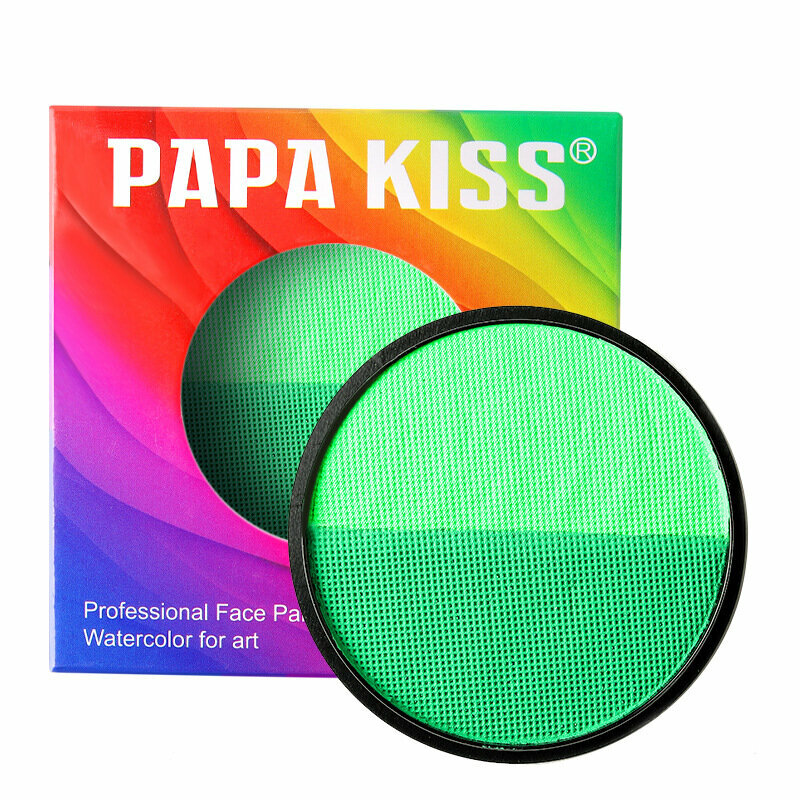 Пигмент для покраски тела "Хэллоуин", флуоресцентный, зеленый, водорастворимый