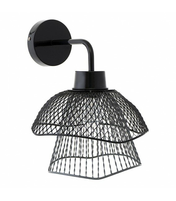 Светильник настенный vinger, 25х30х33 см, черный