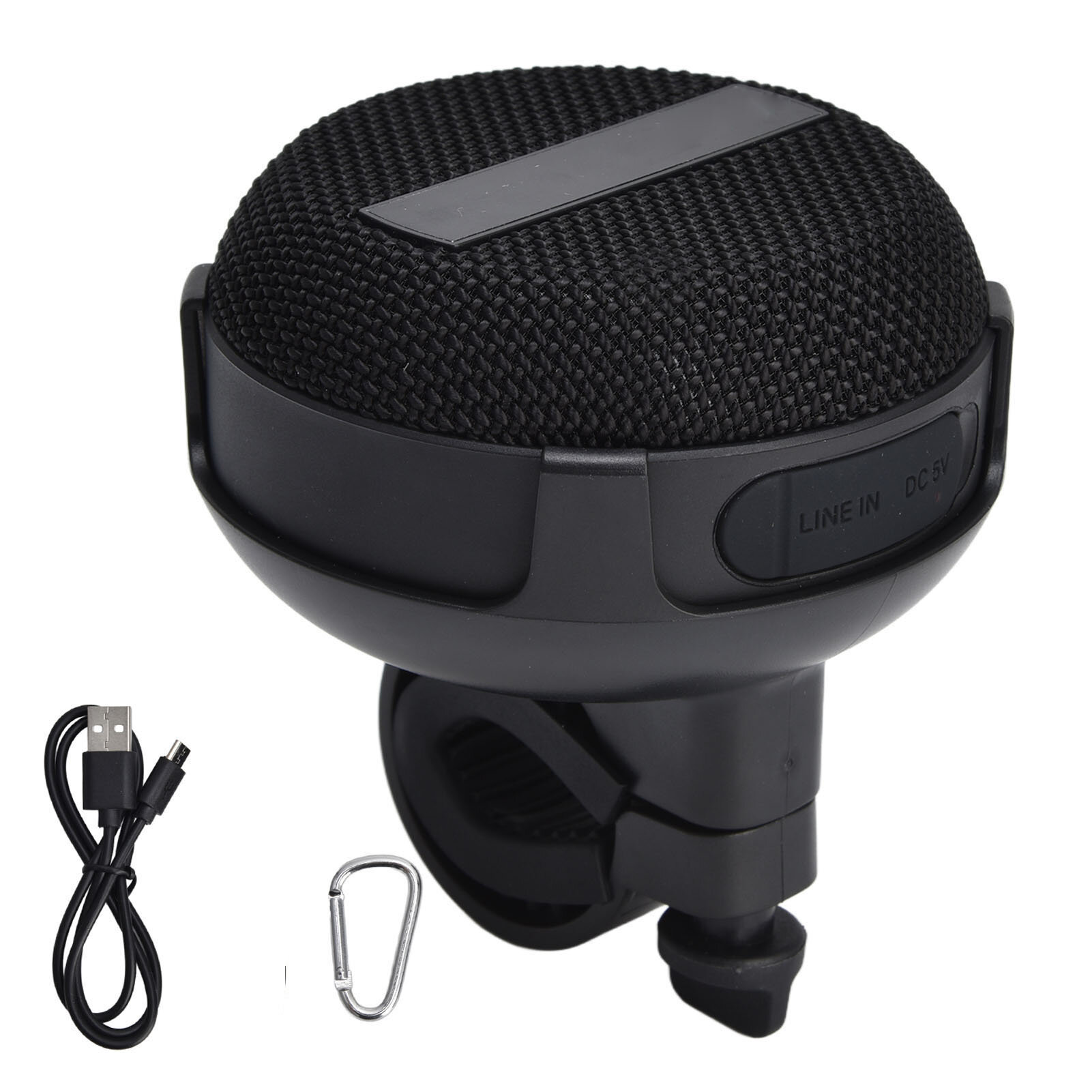 Динамик для велосипеда Bluetooth 5.0, водонепроницаемый, со встроенным дисплеем заряда.