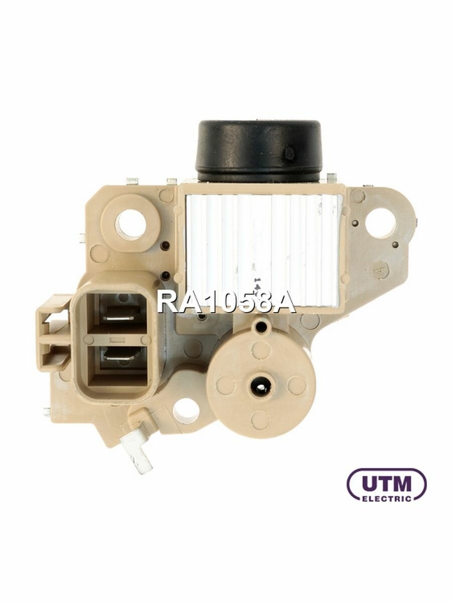 Регулятор генератора UTM RA1058A, для Hyundai/Kia, металл, бежевый
