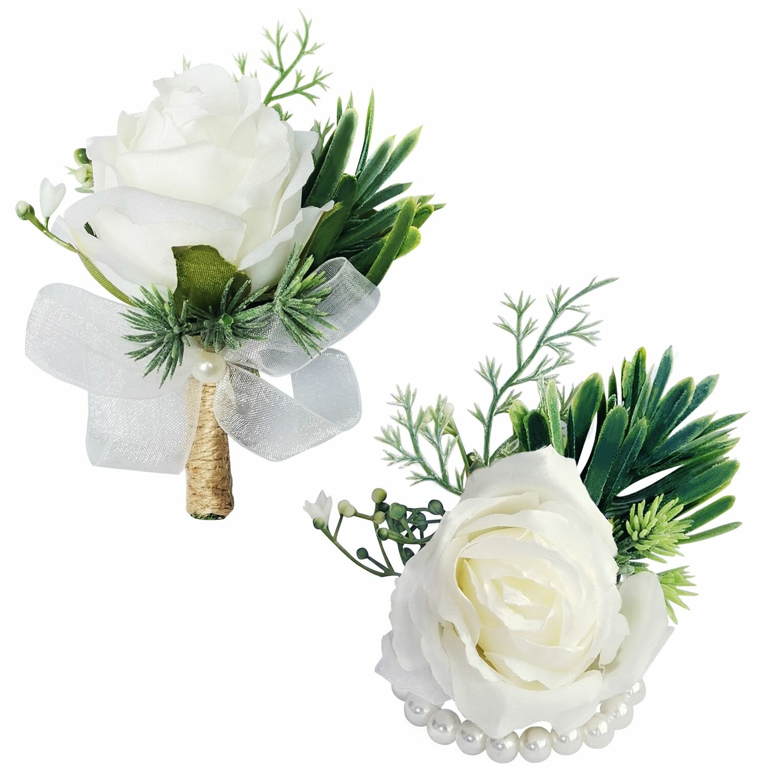 Браслетбукет для невесты свадебный аксессуар на запястье