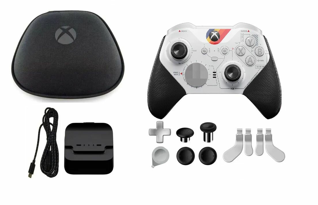 Геймпад Microsoft Xbox Wireless Controller Elite Series 2 Starfield в кейсе + полный комплект
