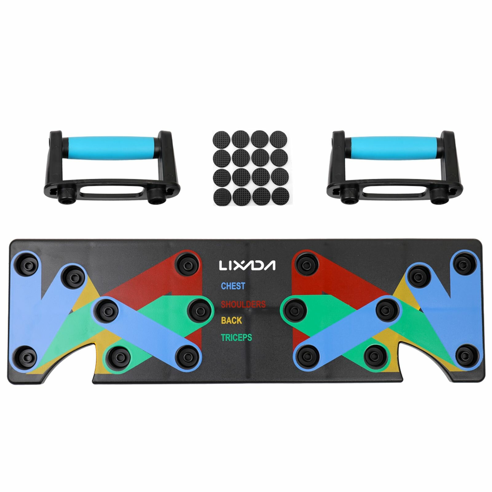 Тренажер для отжиманий 9-в-1, стойки, фитнес-комплекс, оборудование для силовых тренировок