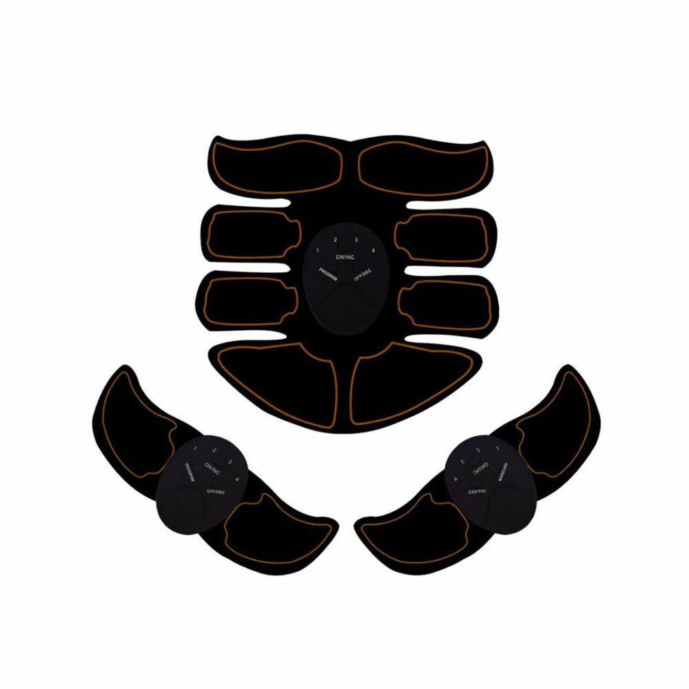 Электрический тренажёр для мышц тренер живота и рук устройство похудения