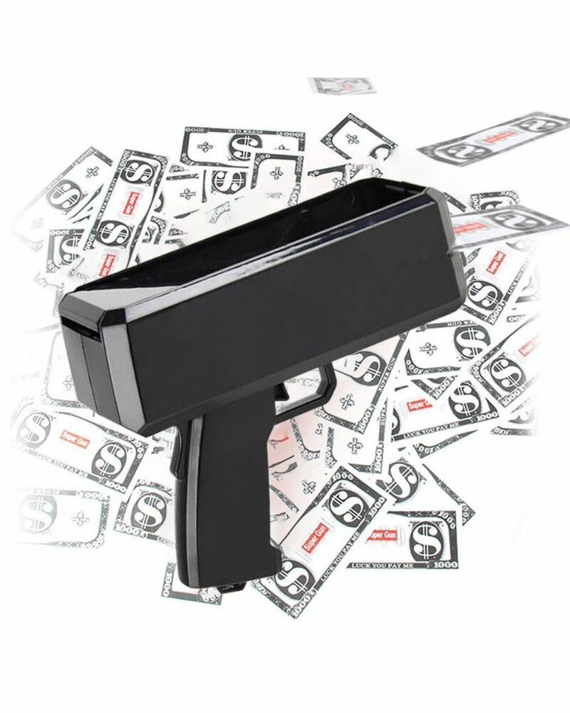 Деньгомет, денежный пистолет + подарок