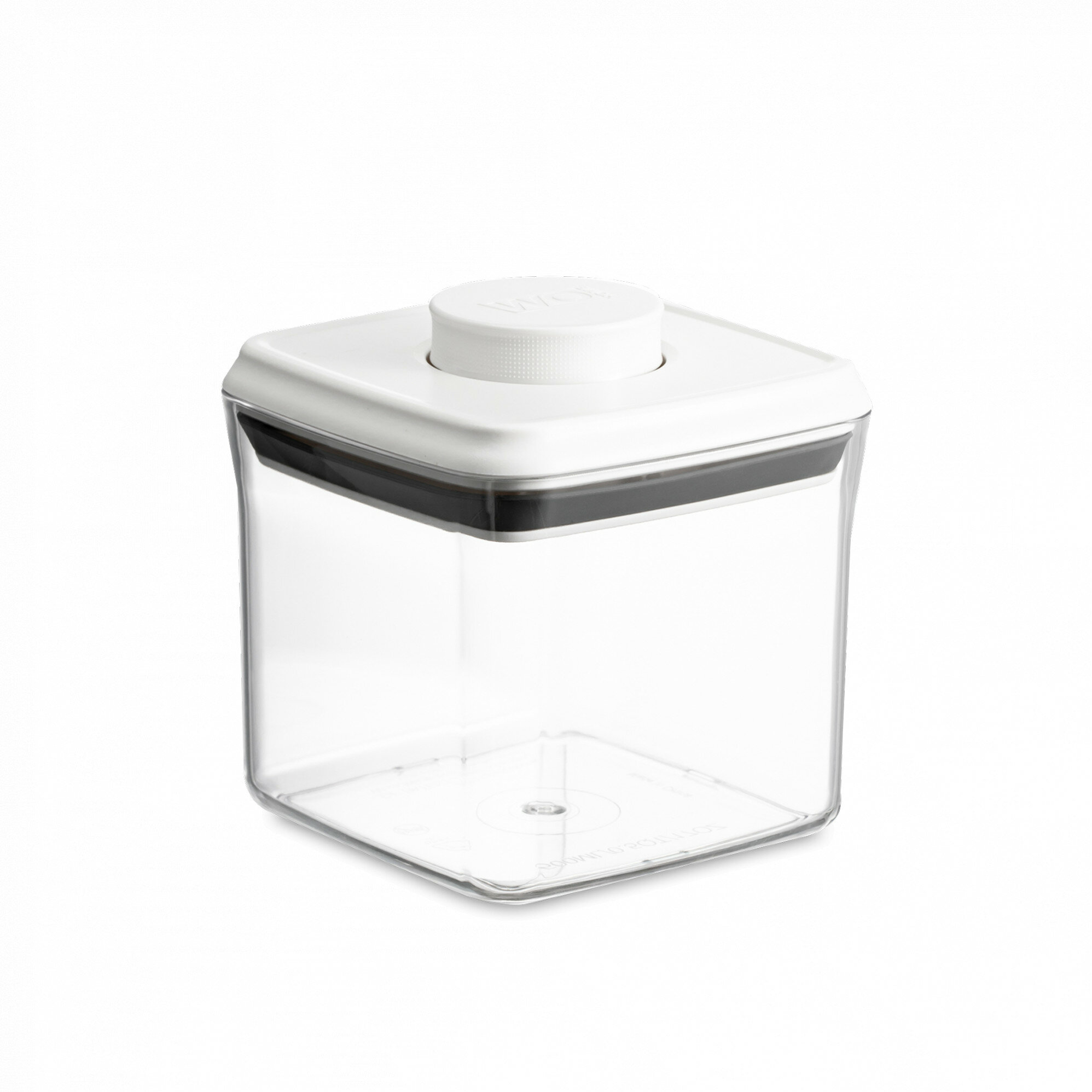 Контейнер для хранения с вакуумной крышкой, 500 мл, 10 см, пластик, серия Click, WO1001, WO HOME, Германия